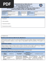 Formato PMC - Diagnostico 2023 - 2024 | PDF | Aprendizaje | Evaluación