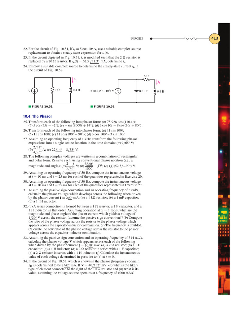 Phasor Tutorial | Download Free PDF | Electrical Circuits | Electricity