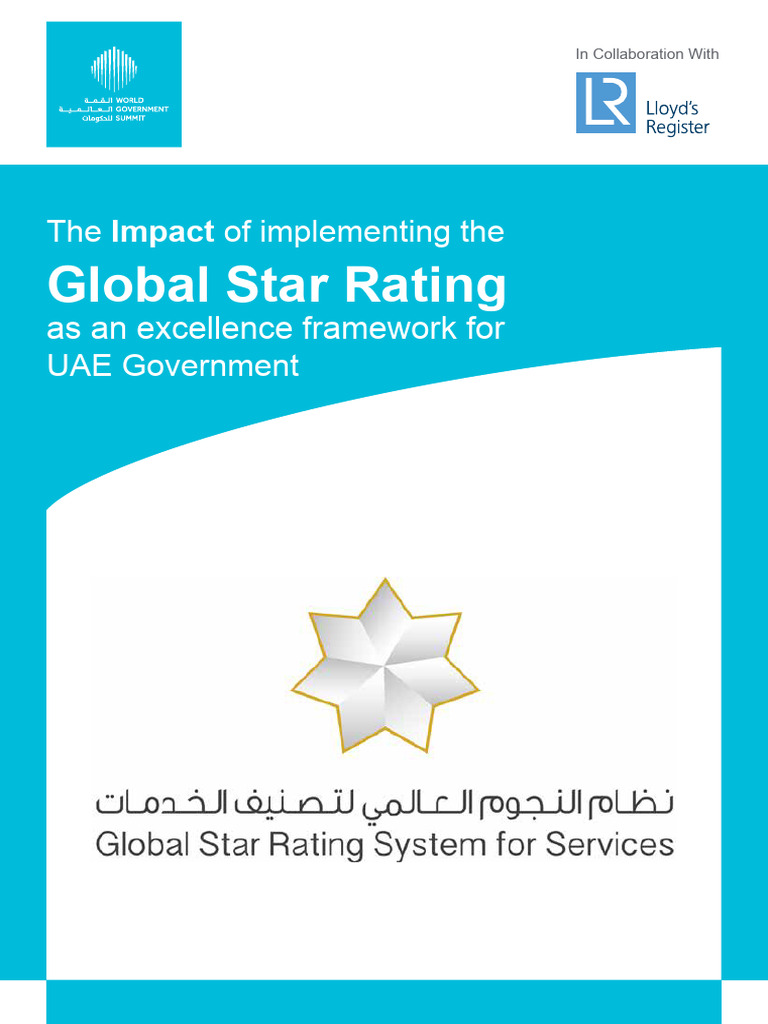 Global Star Rating Framework for UAE Services | PDF | Customer ...