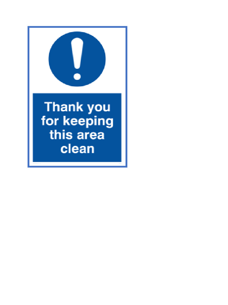 Keep Clean | PDF