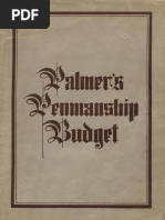 Drills & Worksheets: The Palmer Method of Business Writing | PDF | Hand ...