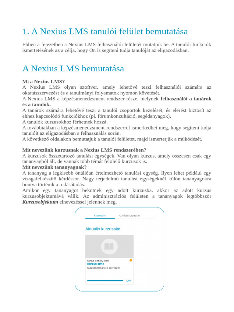 02 - A Nexius-Felület Használata | PDF