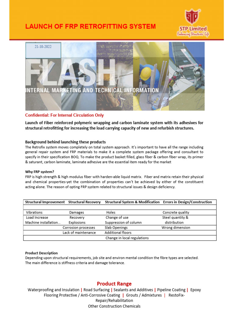 Launch FRP | PDF | Fibre Reinforced Plastic | Lamination
