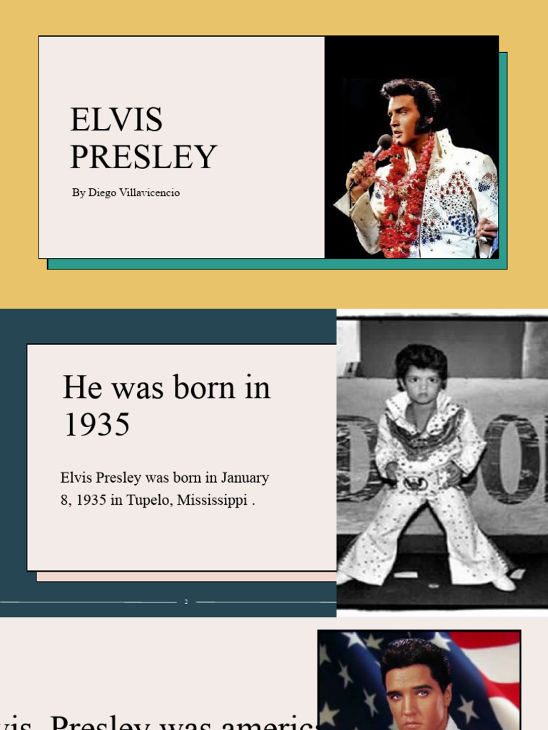 Elvis Presley Presentation | PDF | Art