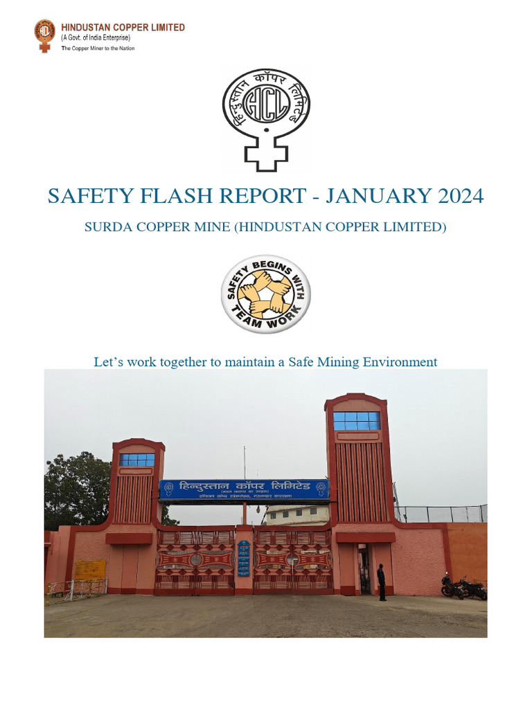 Sample Flash Report Jan 2024 | Download Free PDF | Mining | Safety