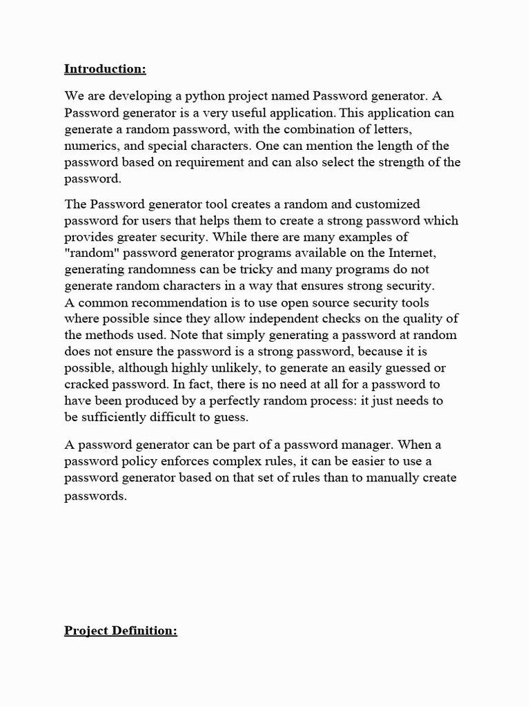 Password Generator Pdf Password Cyberwarfare