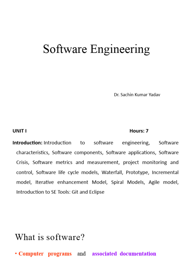Software Engineering Updated | PDF | Prototype | Software Development Process