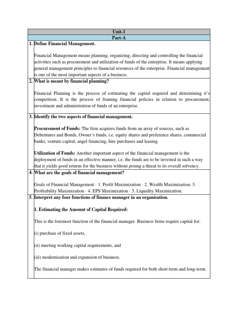 FM 1,2,5 | PDF | Cost Of Capital | Financial Markets