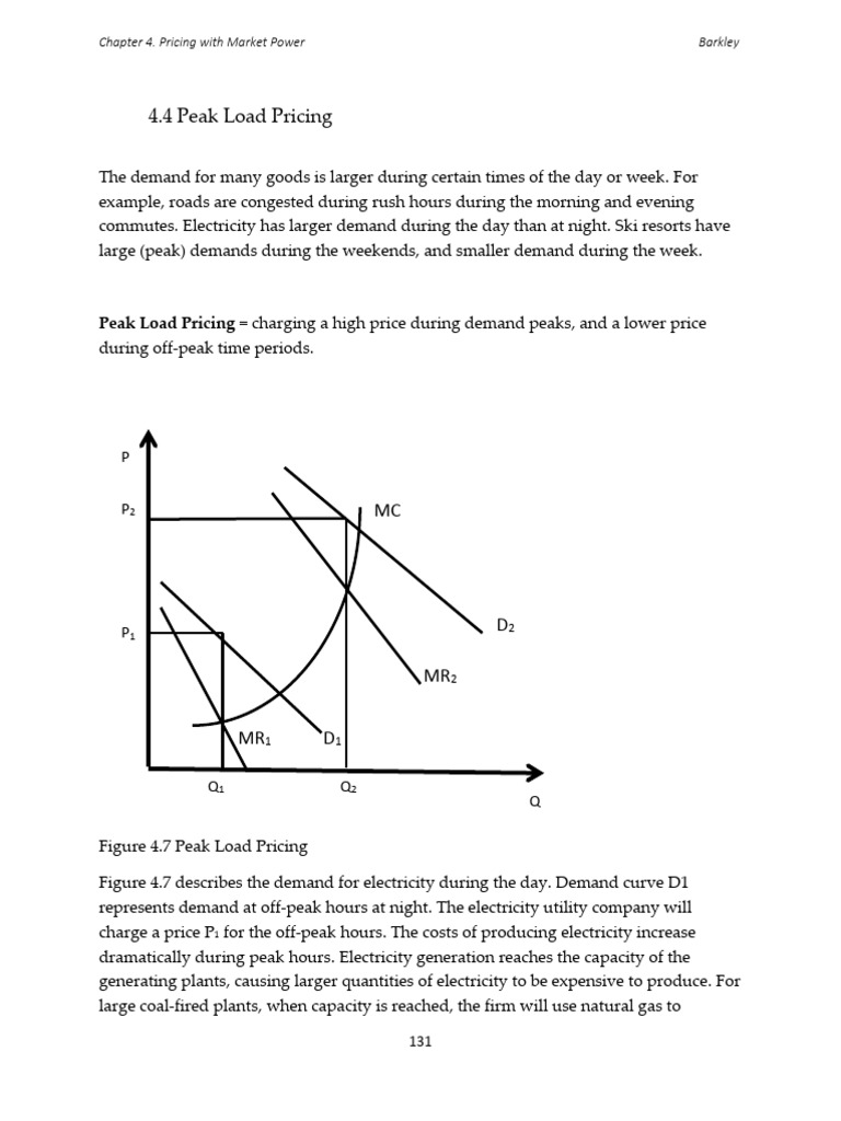 Peak Load Pricing Explained | PDF | Demand | Pricing