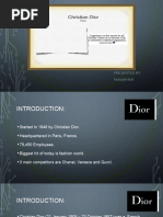 SWOT Analysis For Company Dior v2 | PDF | Brand | E Commerce