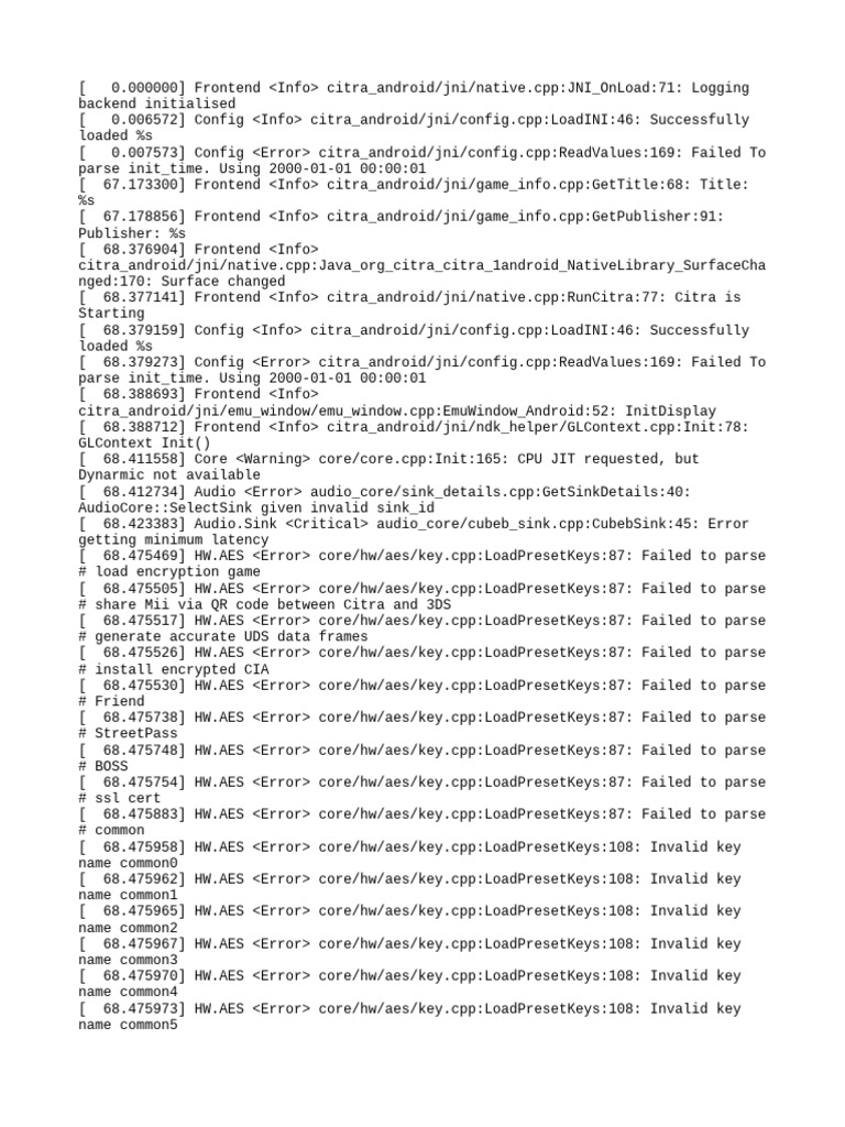 Citra Log | PDF | Computing | Computer Science