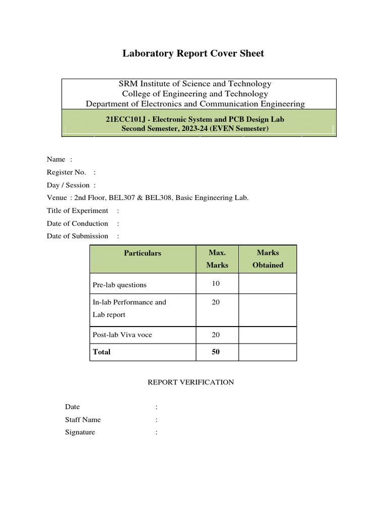 PCB Experiment 2 | PDF | Electromagnetism | Electricity
