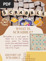 History and Timeline of Scrabble | PDF | Gaming | Games Of Mental Skill