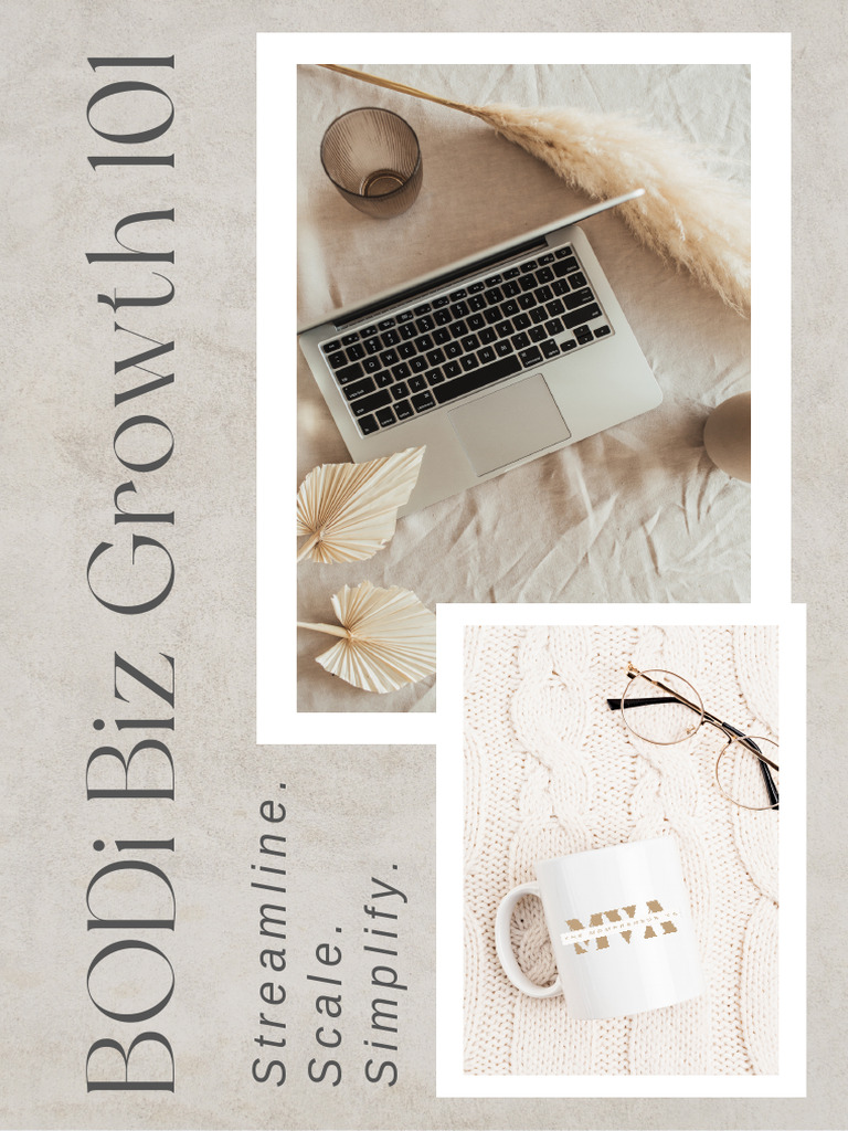 Bodi Biz Grow 101 | PDF | Social Media | Popular Culture & Media Studies