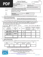 NMS-FT-01 SRF Form | PDF | Calibration