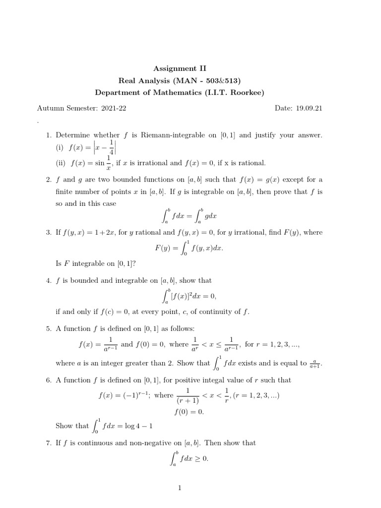 Assignment 2 | Download Free PDF | Rational Number | Mathematical Relations