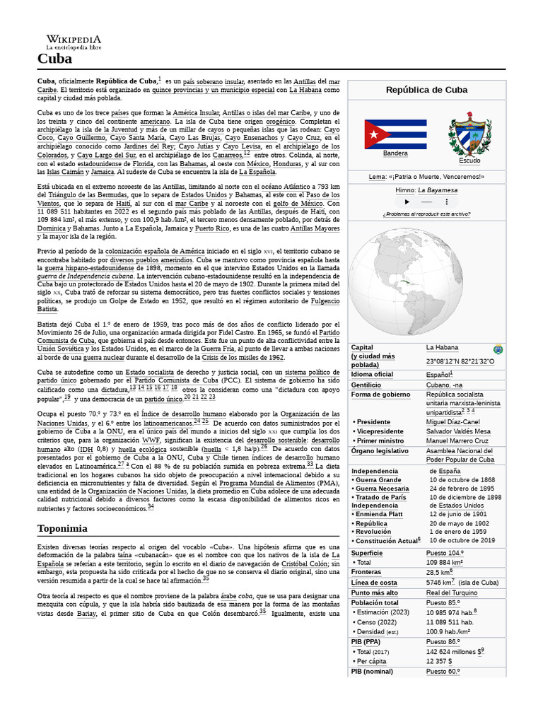 Cuba | PDF | Cuba | Américas