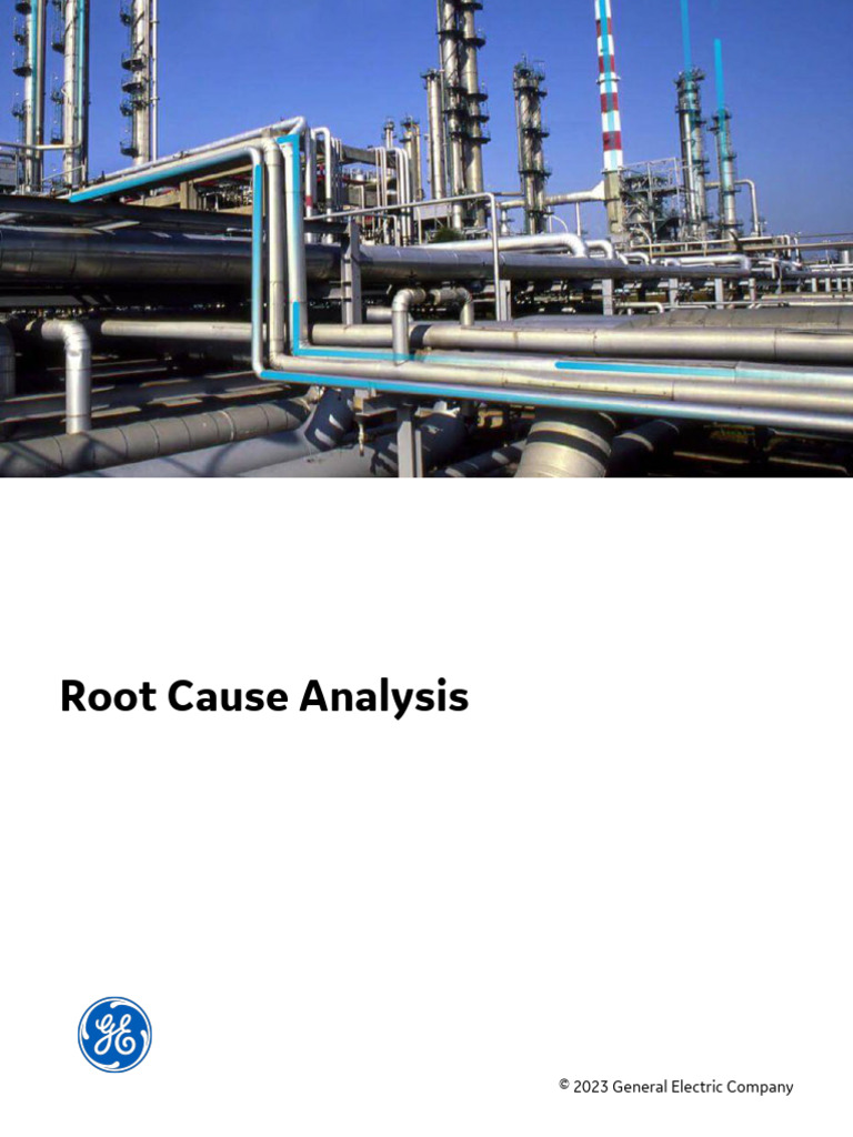 Root-Cause Analysis - General Electric | PDF | Reliability Engineering | Computing