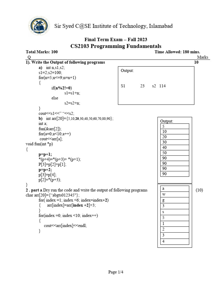 CS2103 Final Exam Fall 2023 | PDF | Software Engineering | Computer ...