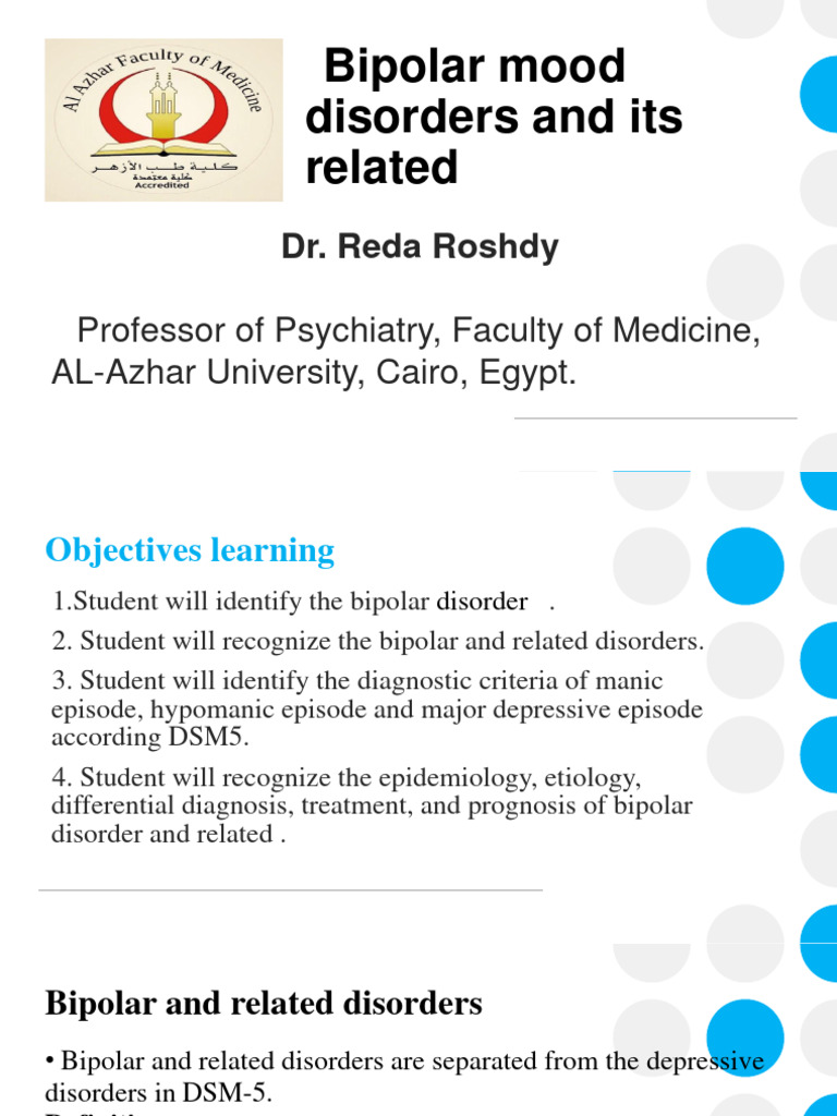 Bipolar Mood Disorder | PDF | Bipolar Disorder | Mania