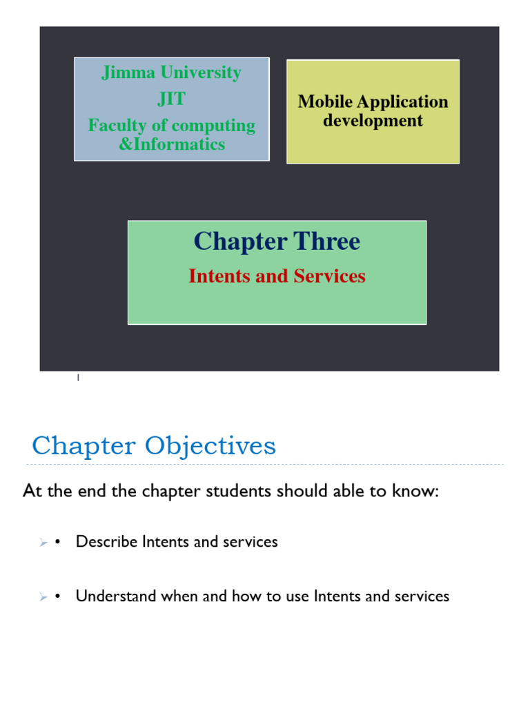 CH 3 | PDF | Android (Operating System) | Mobile App