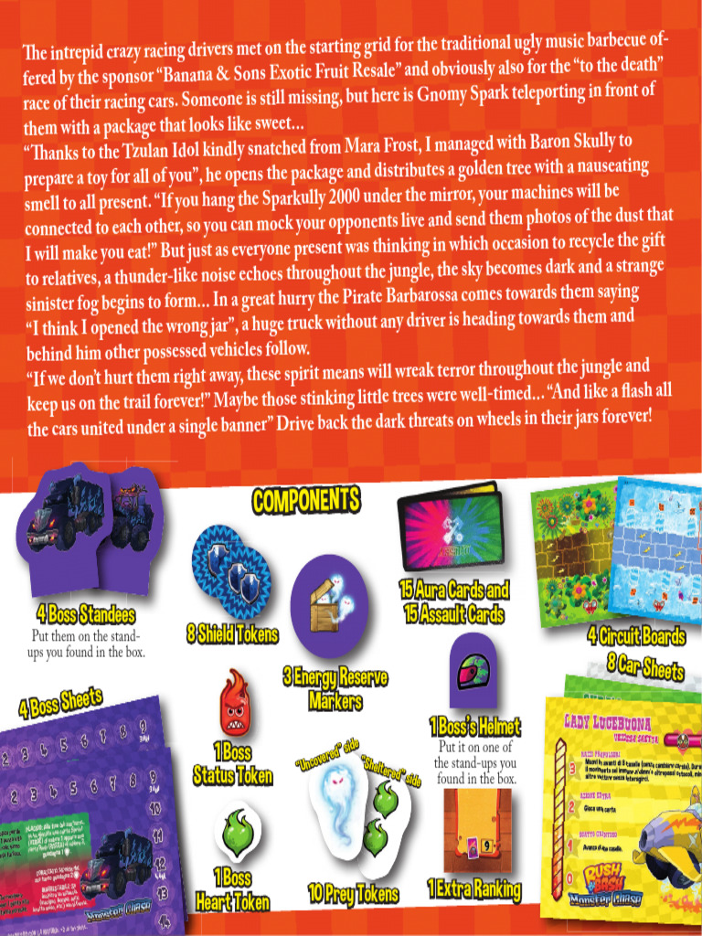 Rush and Bash - Monster Chase - Rulebook ENG | PDF