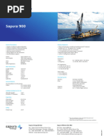 Sapura 2000: Derrick Pipelay Barge | PDF | Ships | Water Transport
