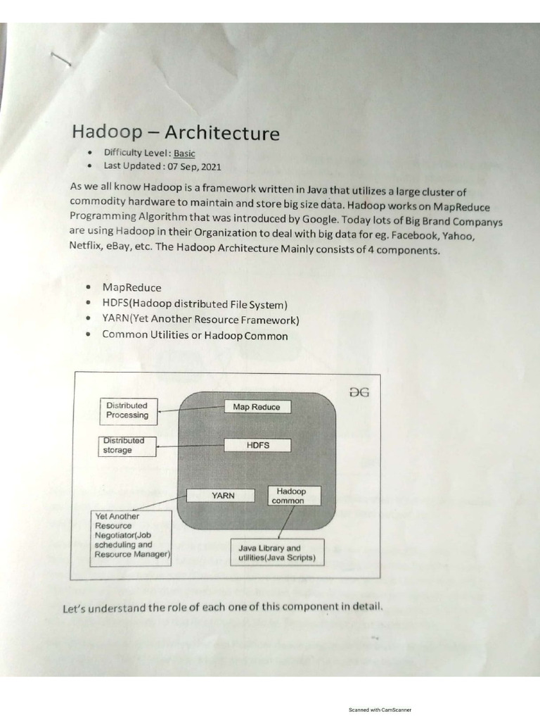 Big Data Notes | PDF