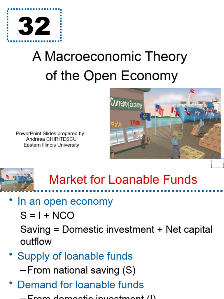 Macroeconomics Theory of The Open Economy | PDF | Net Capital Outflow ...