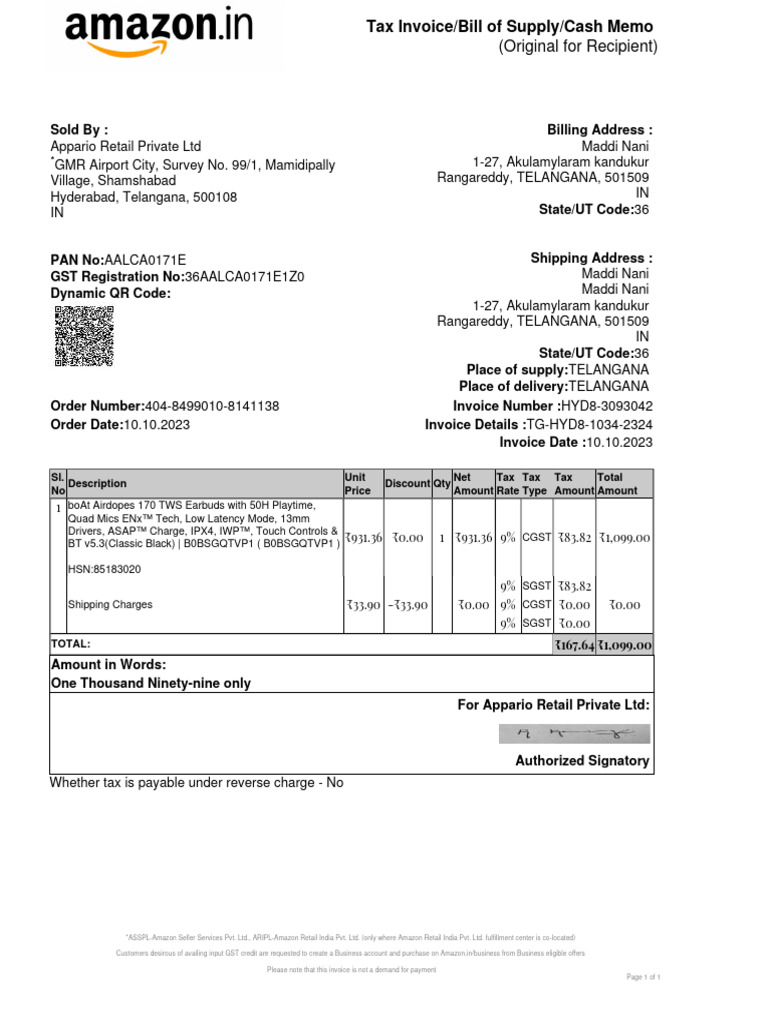 Invoice | PDF | Invoice | Taxes