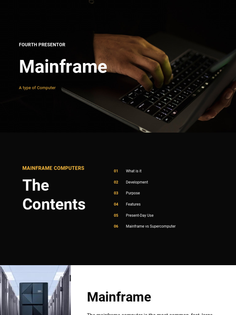 Mainframe Computer | Download Free PDF | Mainframe Computer | Computing