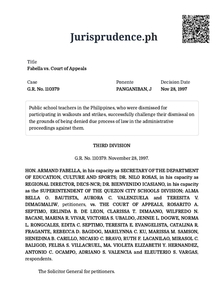 Fabella vs. Court of Appeals | PDF | Statutory Interpretation | Appeal