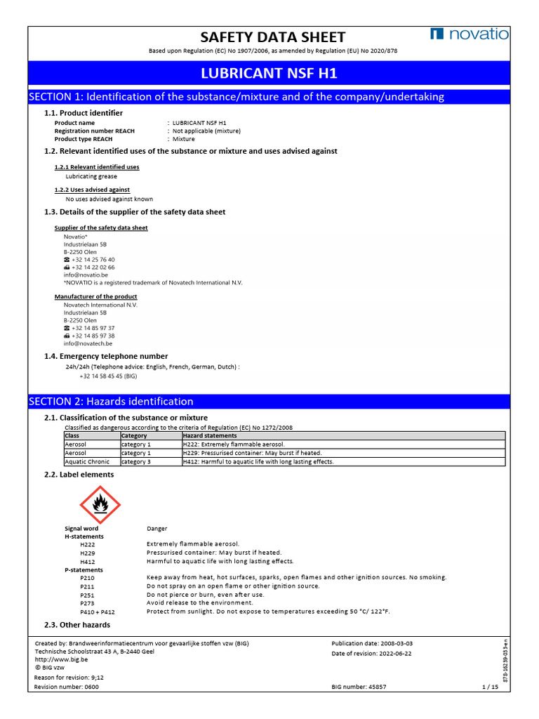 Hexaan Safety Data Sheet Summary | PDF | Nature | Physical Chemistry