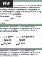 Q3 Pagkiklino Activity | PDF