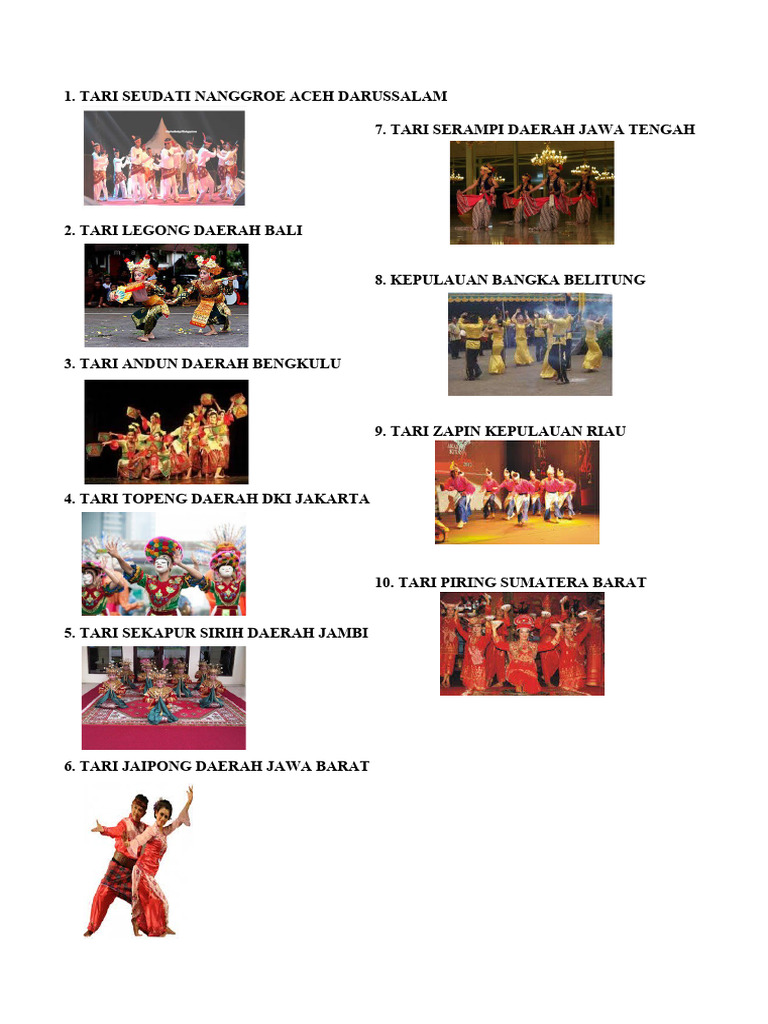 Tari, Musik, Alat Musik | PDF