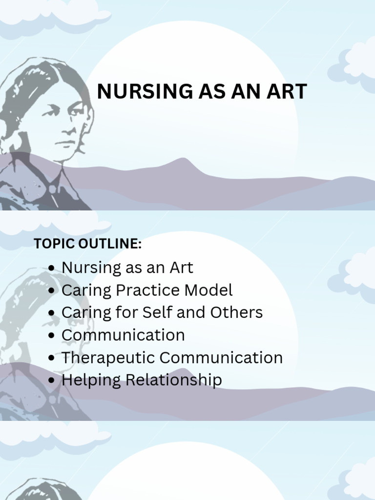 Nursing As An Art | PDF | Communication | Nonverbal Communication