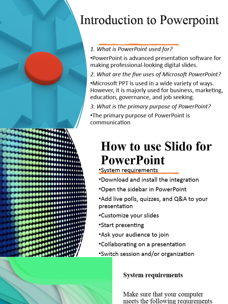 Introduction To Powerpoint | PDF | Microsoft Power Point | Computing Platforms