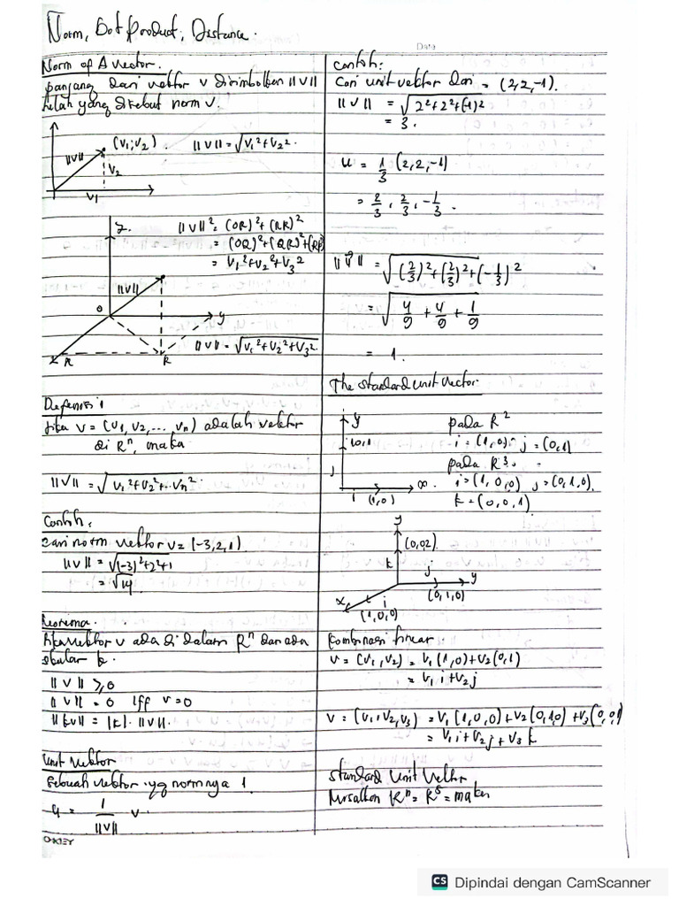 11S22038 Norm Dot Product Distance | PDF