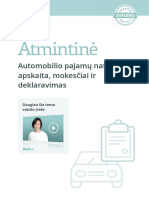 GPM 313 Deklaracijos Pildymo Atmintinė | PDF