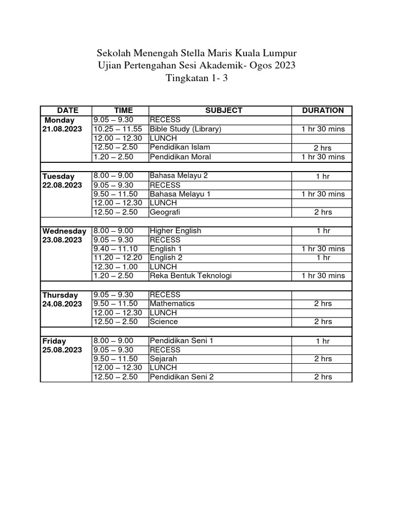 Ujian Pertengahan Sesi Akademik 2023 Pdf