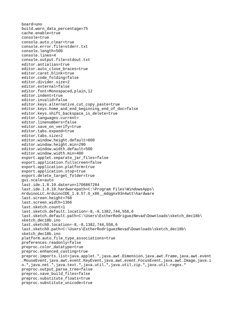 Preferences | PDF | Software | Operating System Families