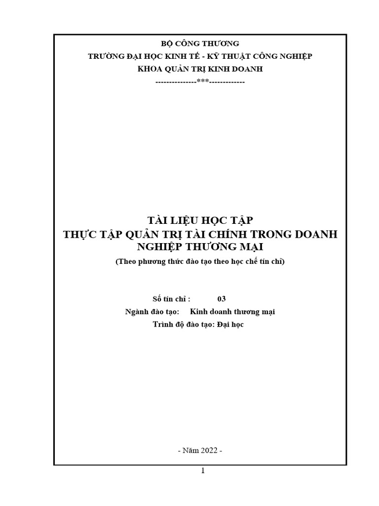 TLHT TH QTTC DNTM | PDF