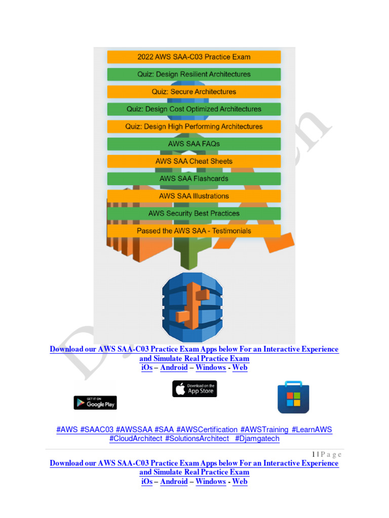2022 AWS Solutions Architect Associate Exam Prep Manuscript | PDF | Mobile App | Ios