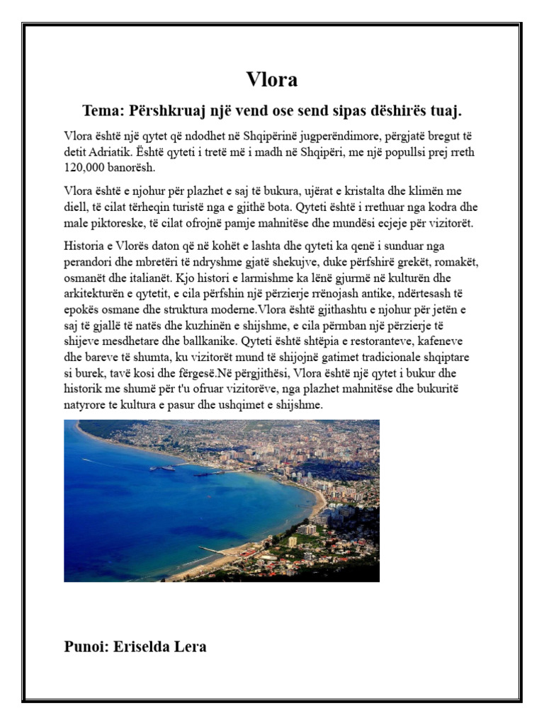 Vlora | PDF
