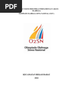 Surat Edaran Seleksi O2SN SD 2025 PDF | PDF