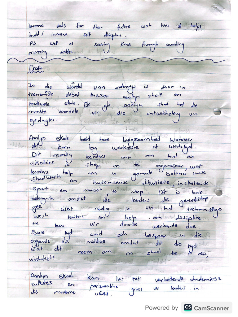 Opstel Planning and Final | PDF