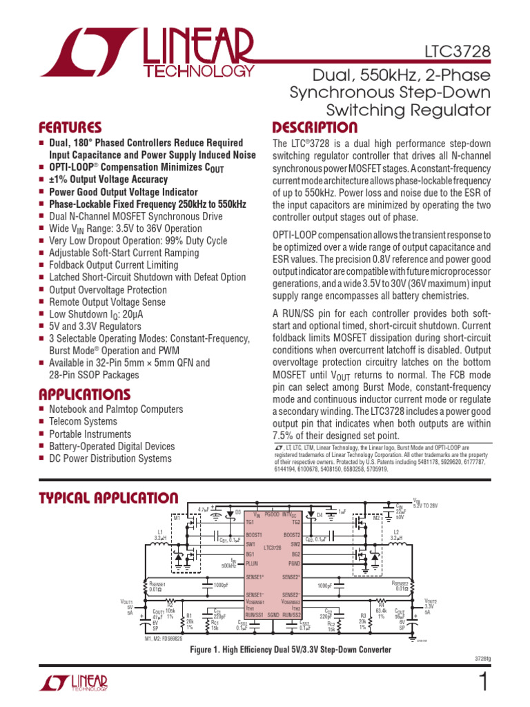 3728 FG | PDF | Capacitor | Mosfet