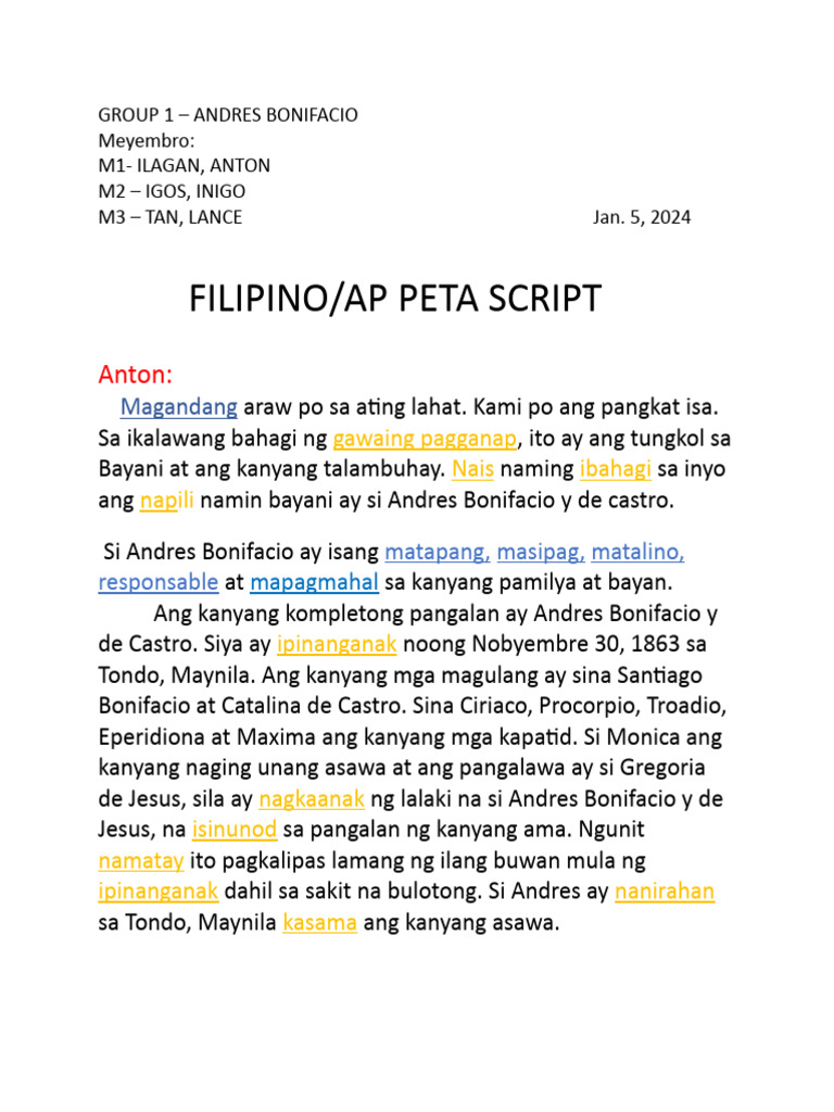 2nd Part of Script | PDF