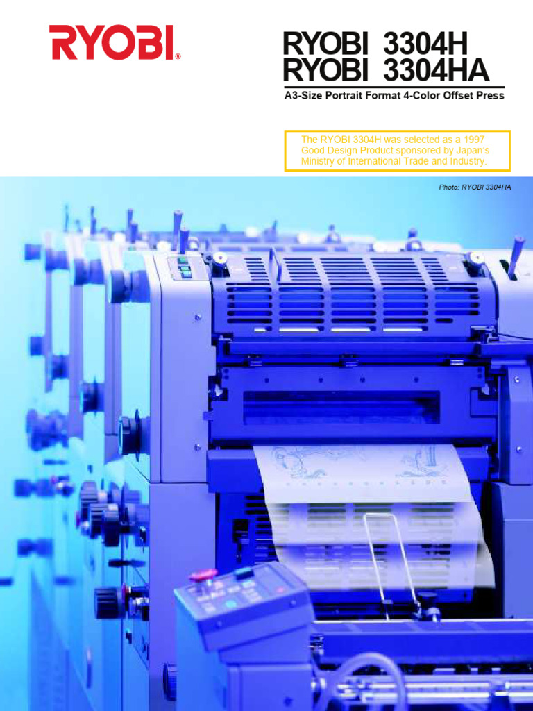 Brochure Ryobi 3304 1 | PDF | Printing | Manufactured Goods