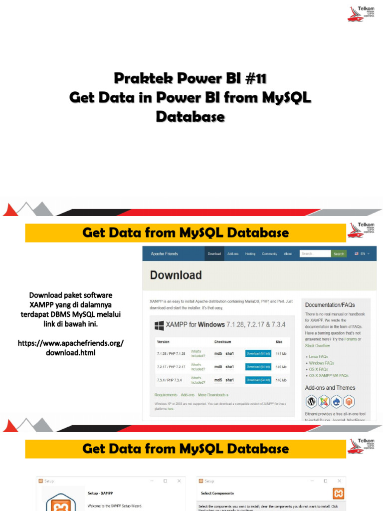 Materi Minggu 10-Power BI (MySQL) | PDF